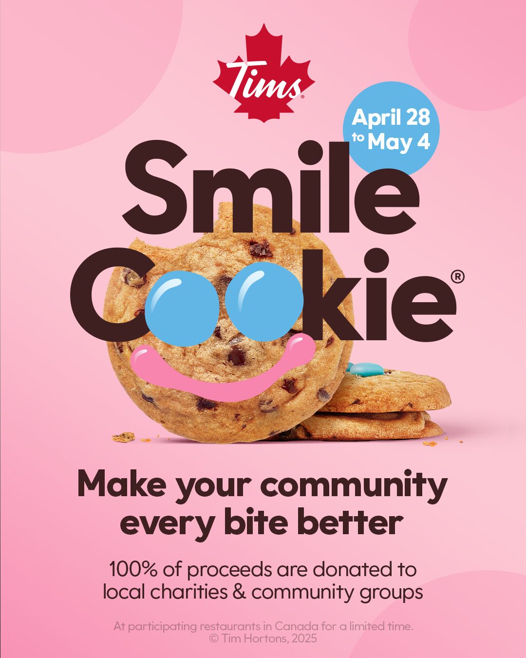 Soccer Dieppe Partners with Tim Hortons' Smile Cookie Campaign 2025 ...